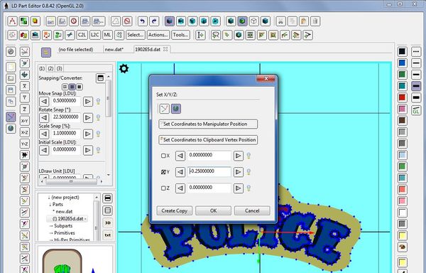 Stickers: making a random shape one - LDraw.org Wiki