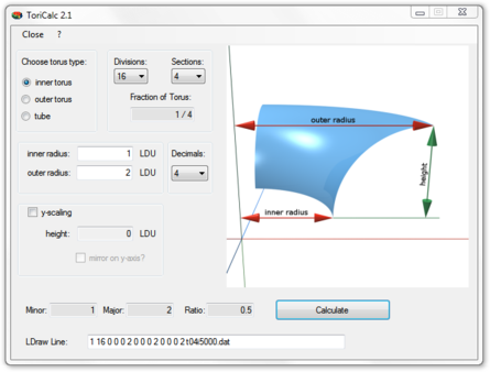 ToriCalc - LDraw.org Wiki